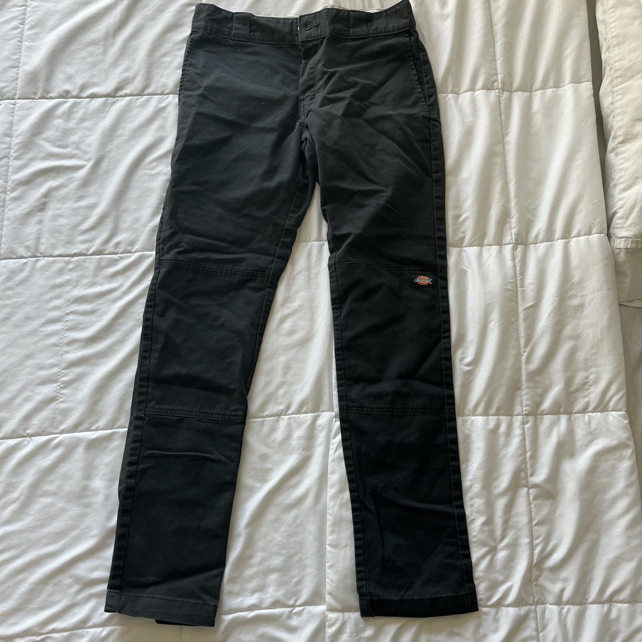 Dickies Men's Black Trousers | Depop