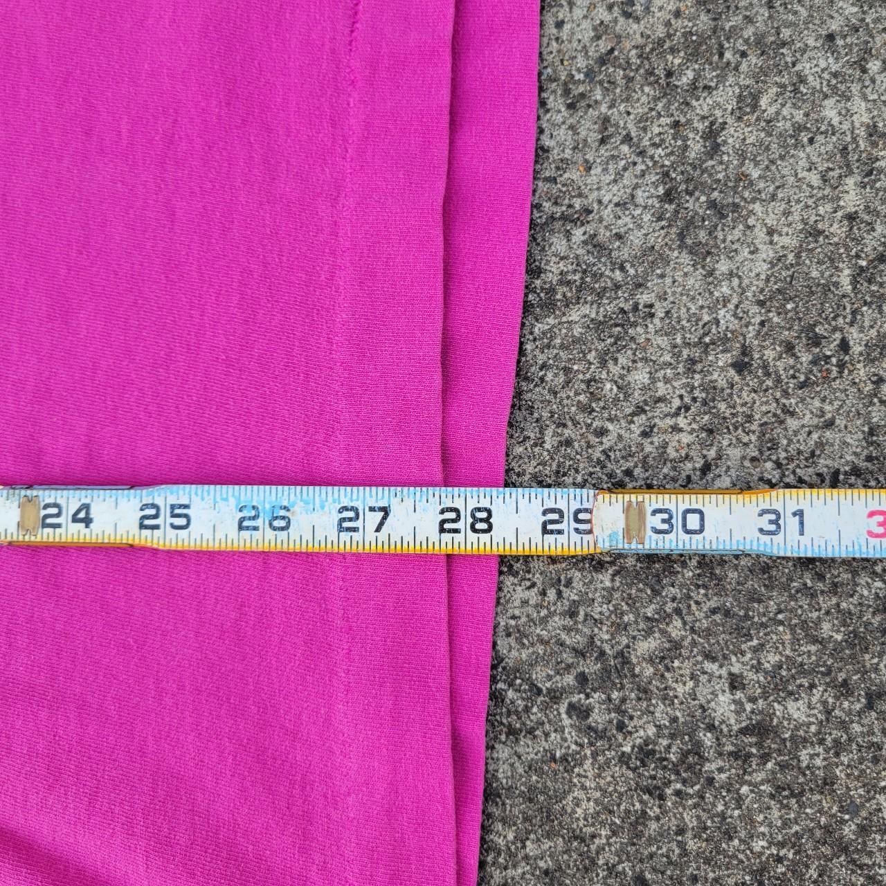 vtg 80s 90s BVD classic hot neon pink blank plain... - Depop