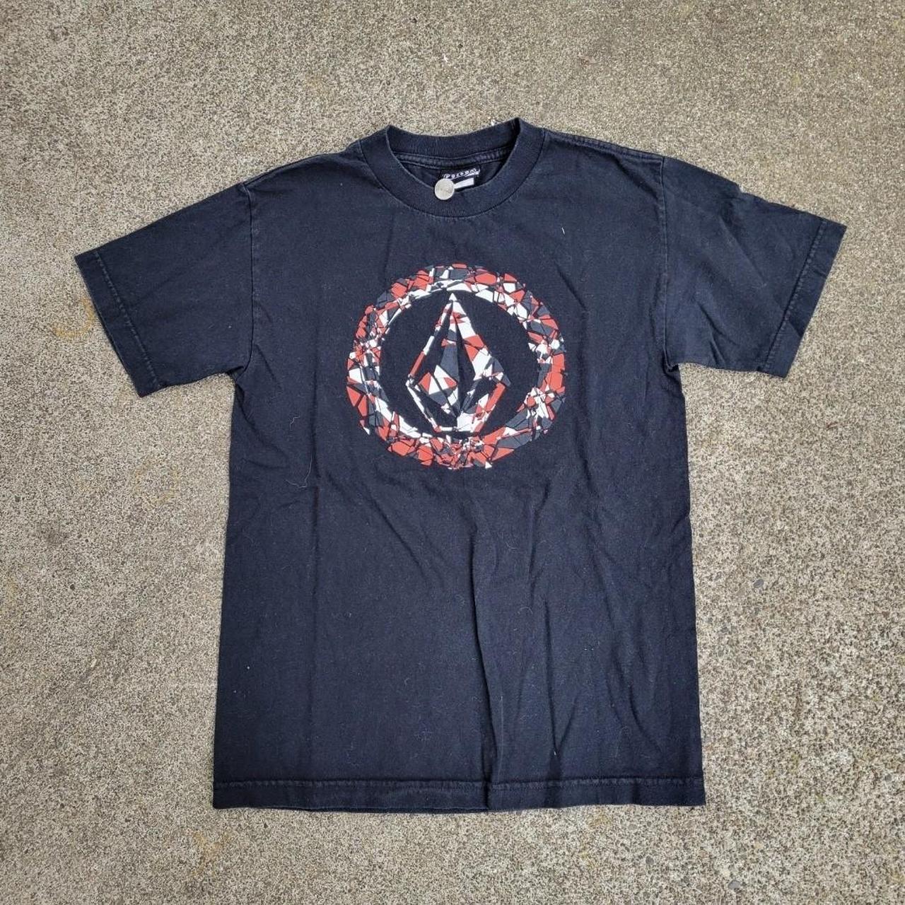 vtg y2k VOLCOM SKATEBOARDS abstract shatter diamond... - Depop