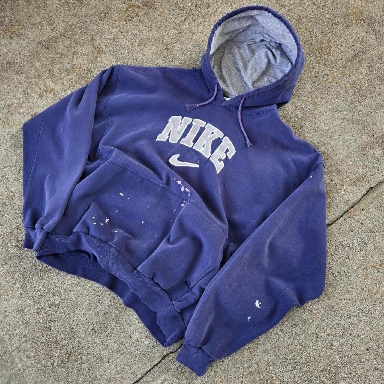 vtg 90s NIKE embroidered arc logo center swoosh logo... | Depop