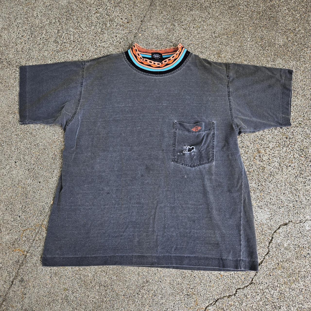 vtg 80s GOTCHA diamond logo abstract geometric print... | Depop