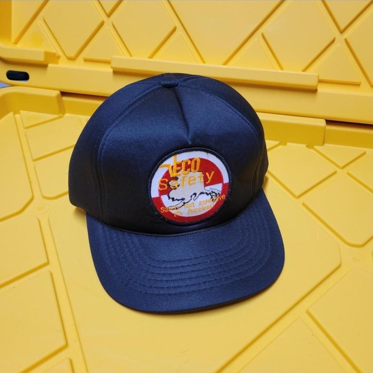 vtg 90s ALASKA Eco Safety embroidered patch outdoors... | Depop