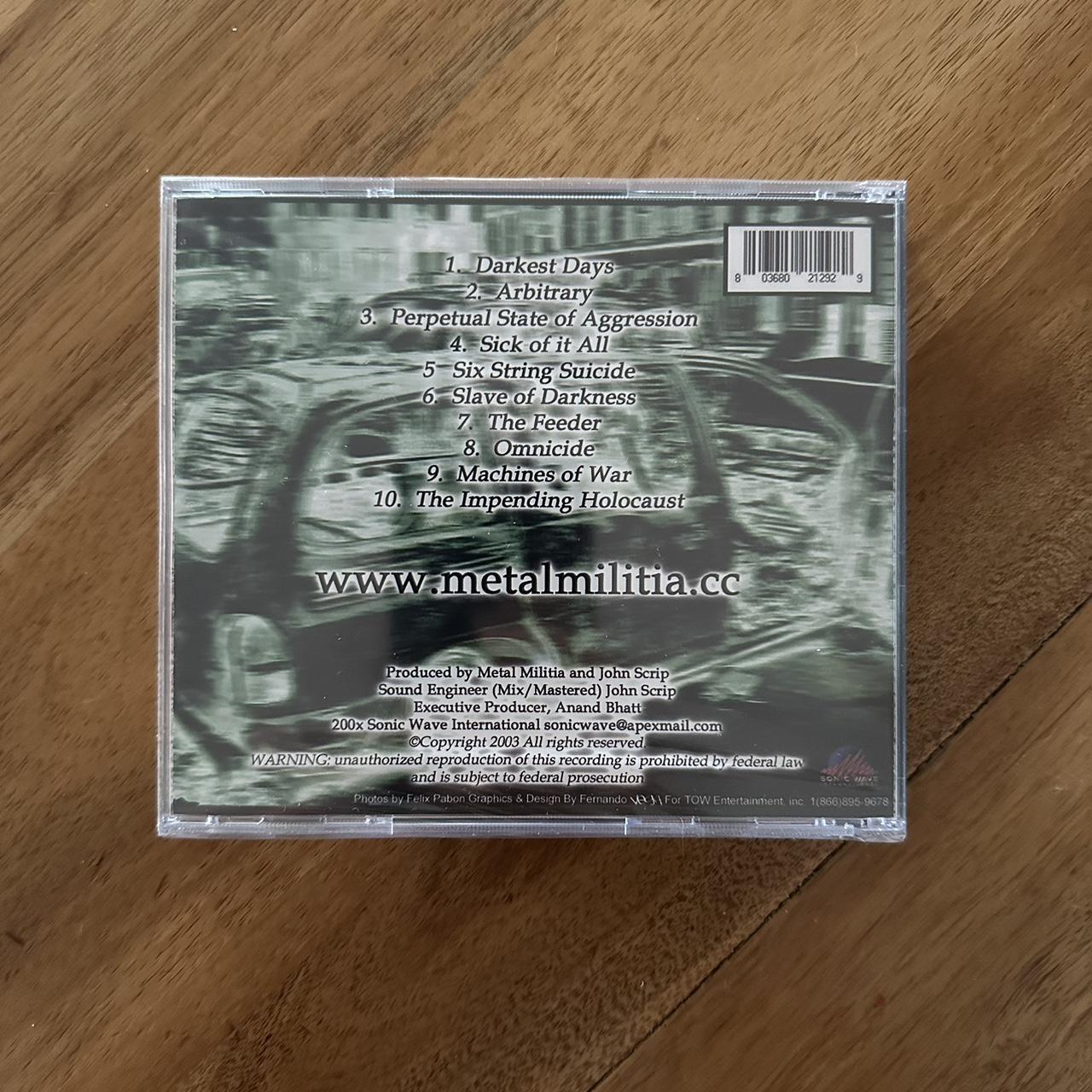 Metal Militia - Perpetual State of Aggression... - Depop