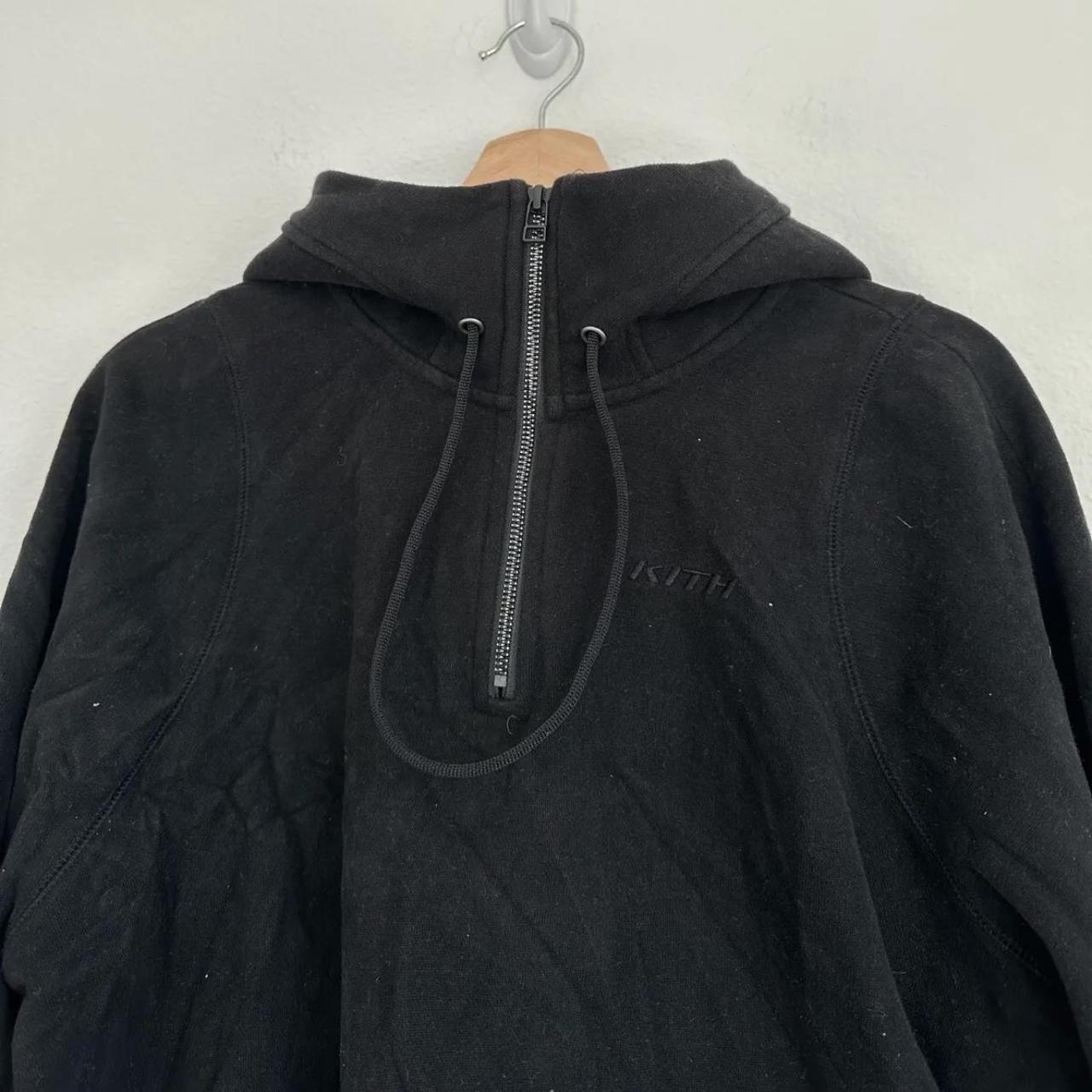 Kith women’s mock neck 1/2 zip pullover Size medium - Depop