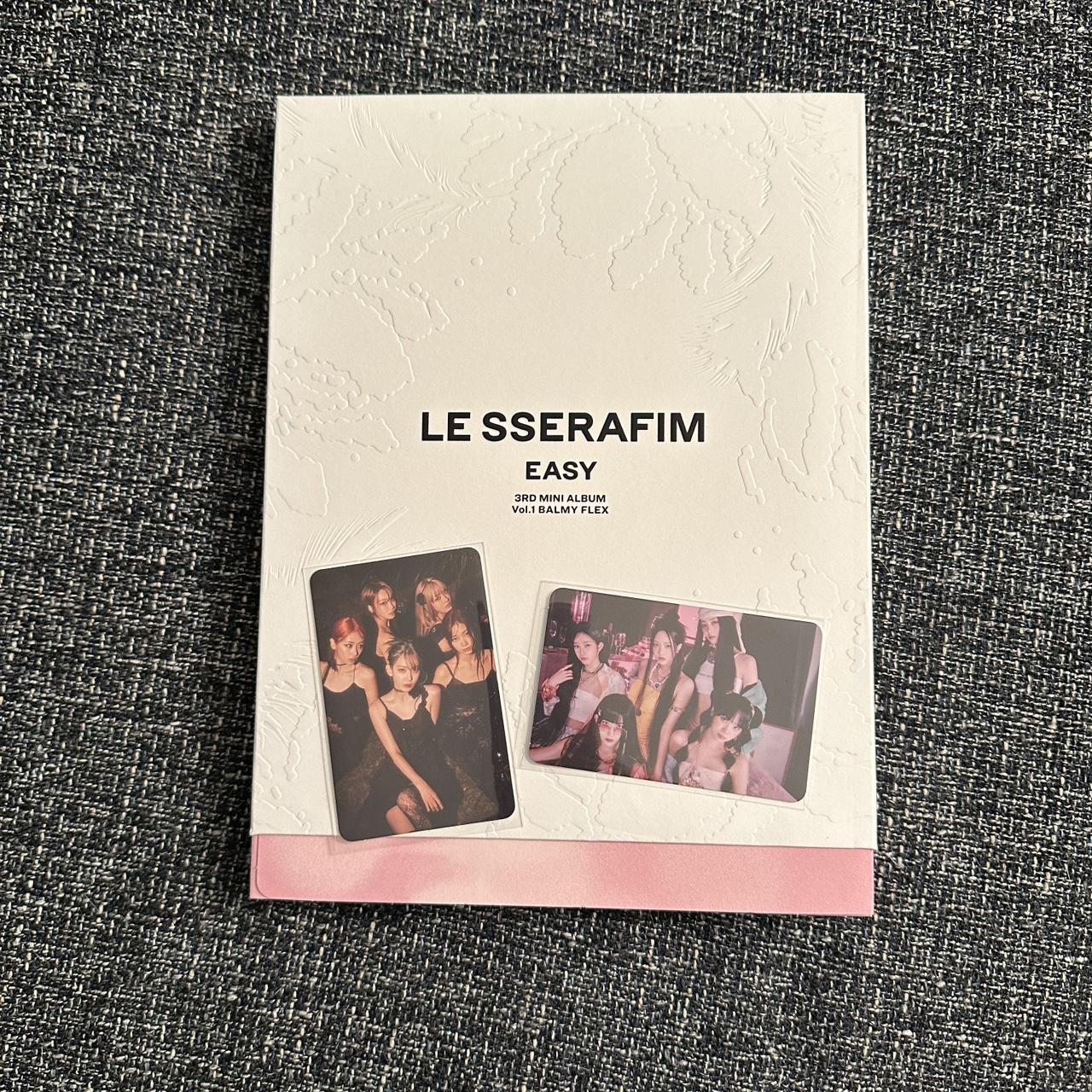 LE SSERAFIM EASY ALBUM Comes with most inclusions... - Depop