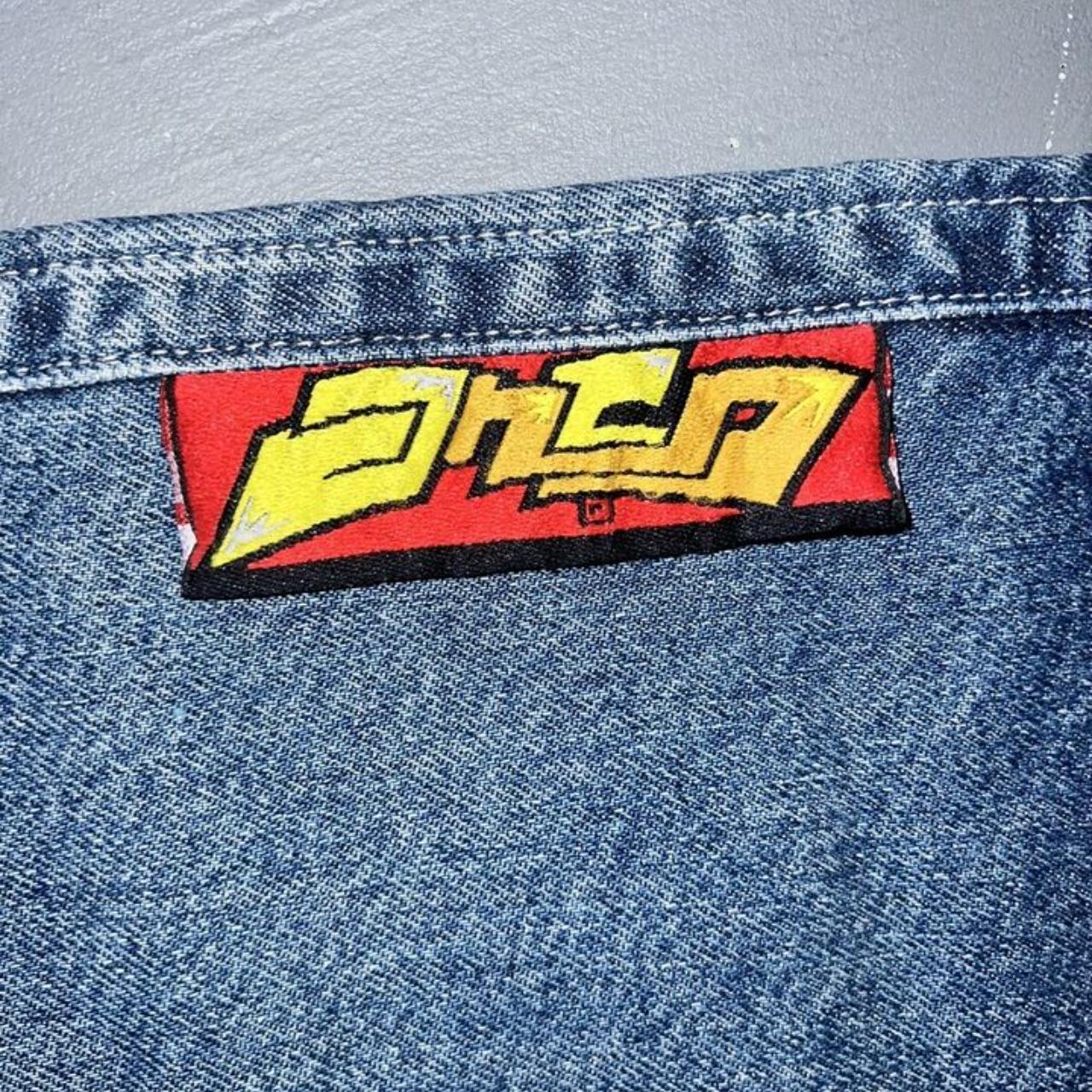 ‼️NwT‼️ 90's Rare Vintage JNCO LEAPIN LIZARD Wide Leg... - Depop