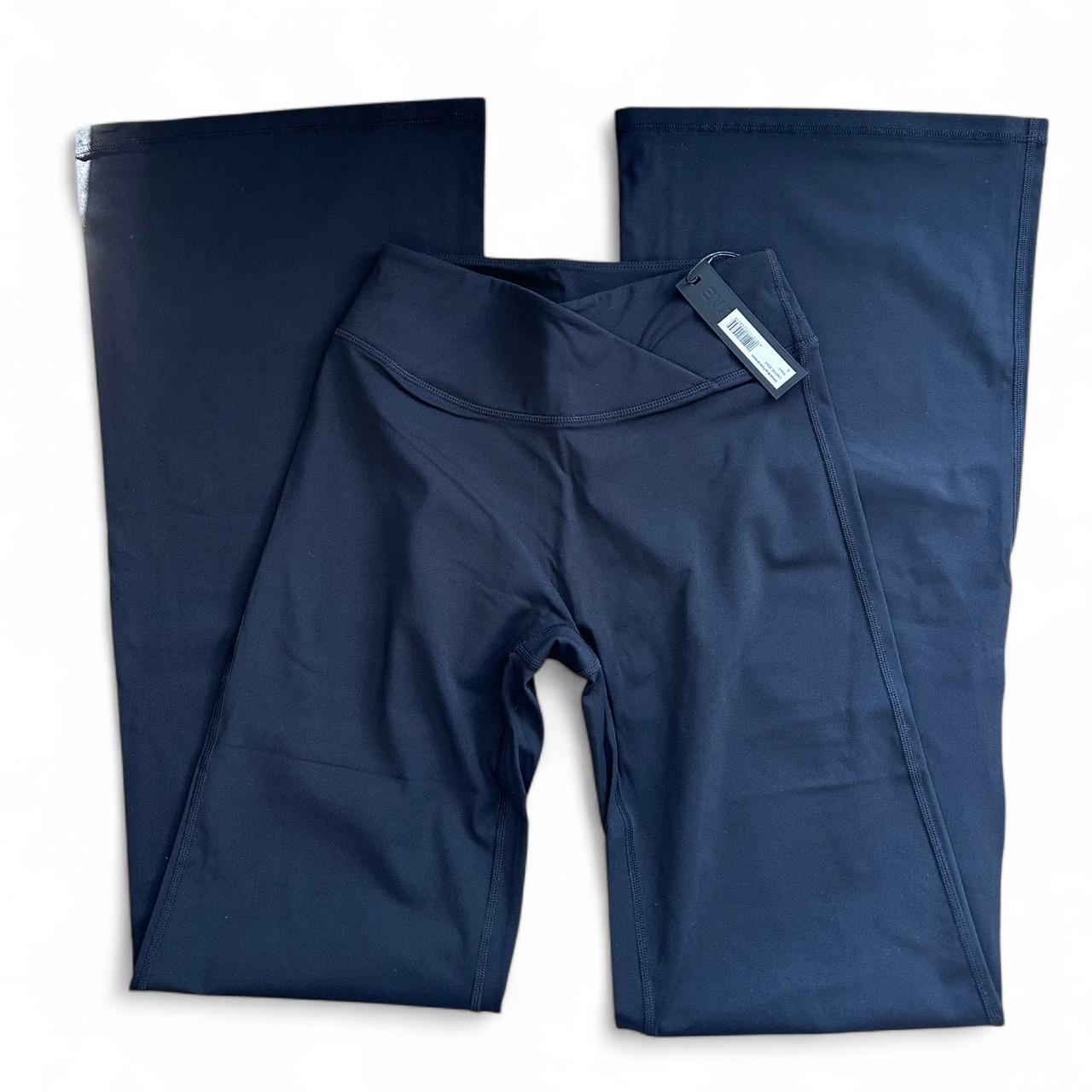 ONER ACTIVE unified wrap flares in BLACK - sold out... - Depop