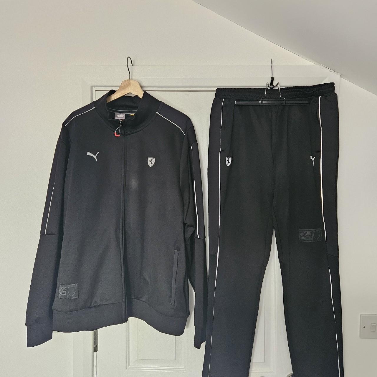 Scuderia Ferrari Puma Tracksuit This tracksuit has... | Depop