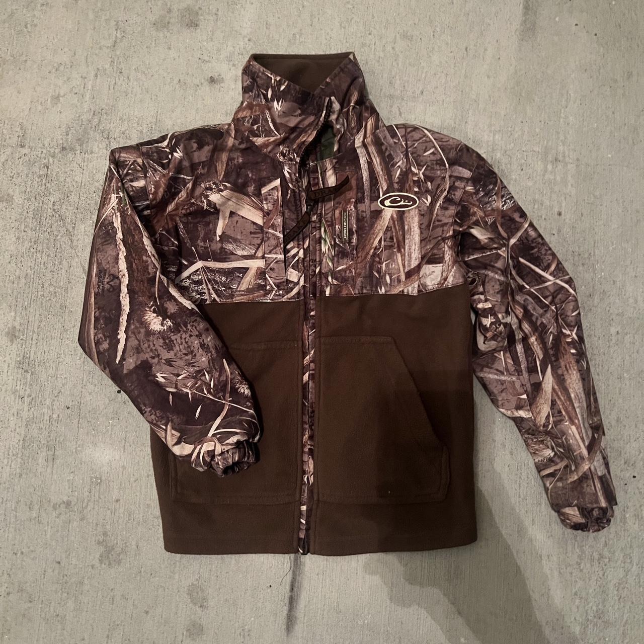 Drake waterfowl system kids jacket size 8 #huntinggear | Depop
