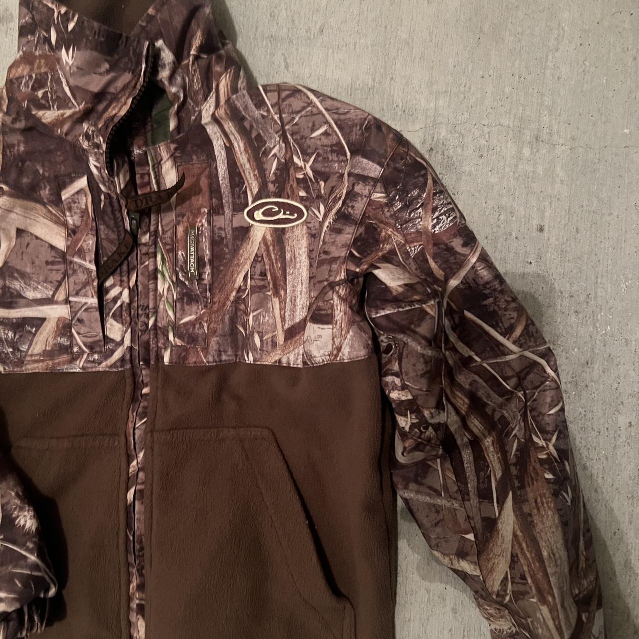 Drake waterfowl system kids jacket size 8 #huntinggear | Depop