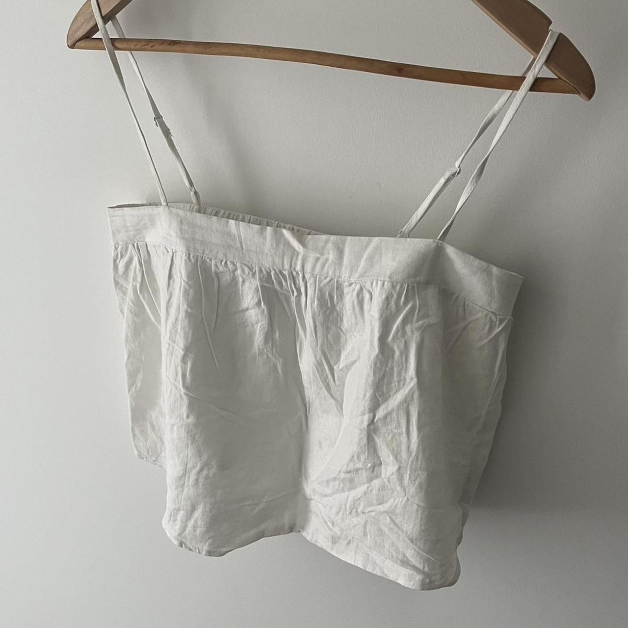 Glassons linen cami top Linen blend, small stain on... - Depop