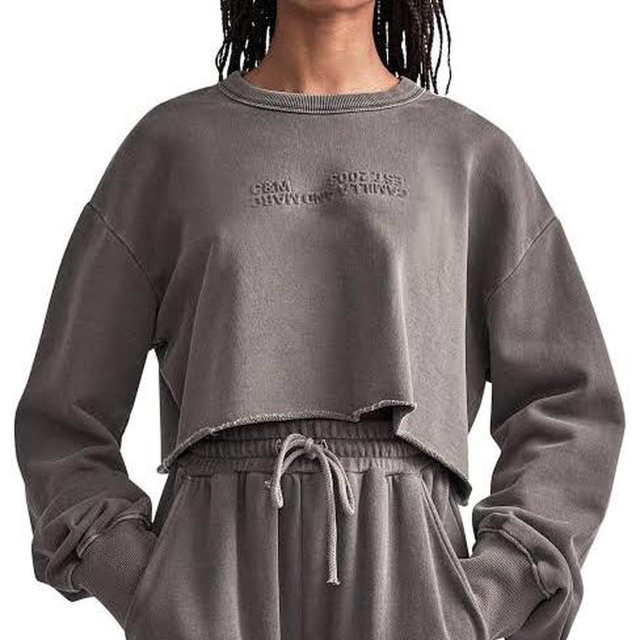 Camilla and Marc Josef cropped sweater in slate Aus... | Depop