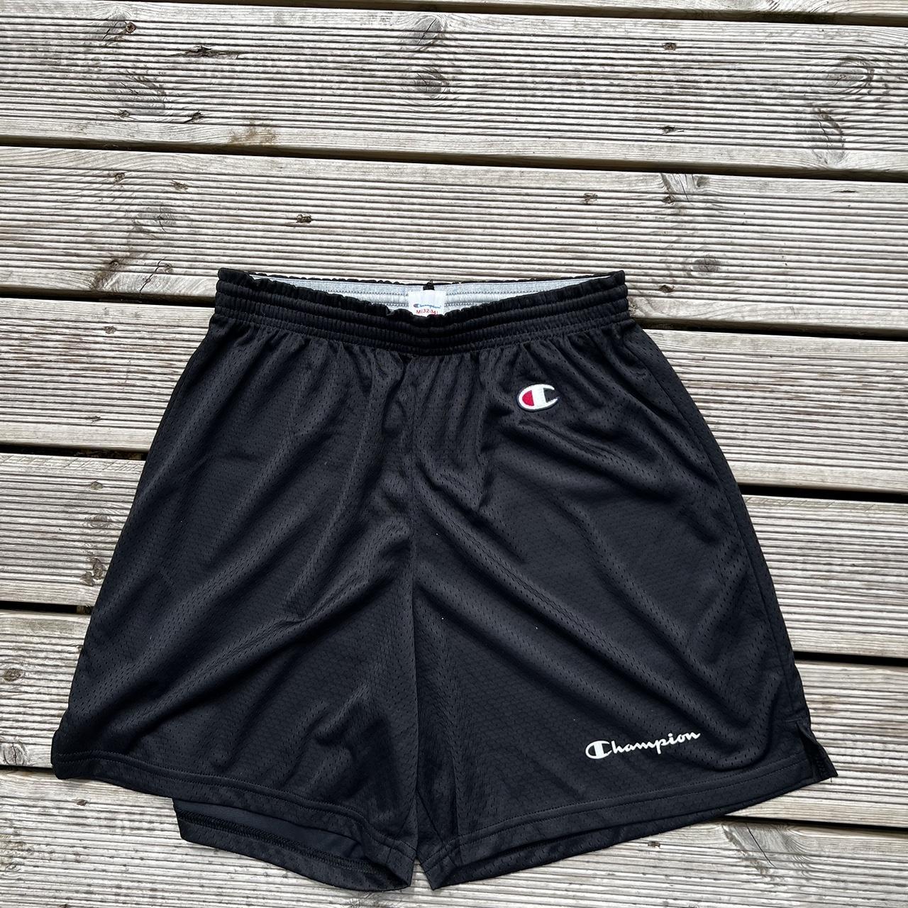 Vintage 90s Champion Shorts Large with drawstrings... - Depop