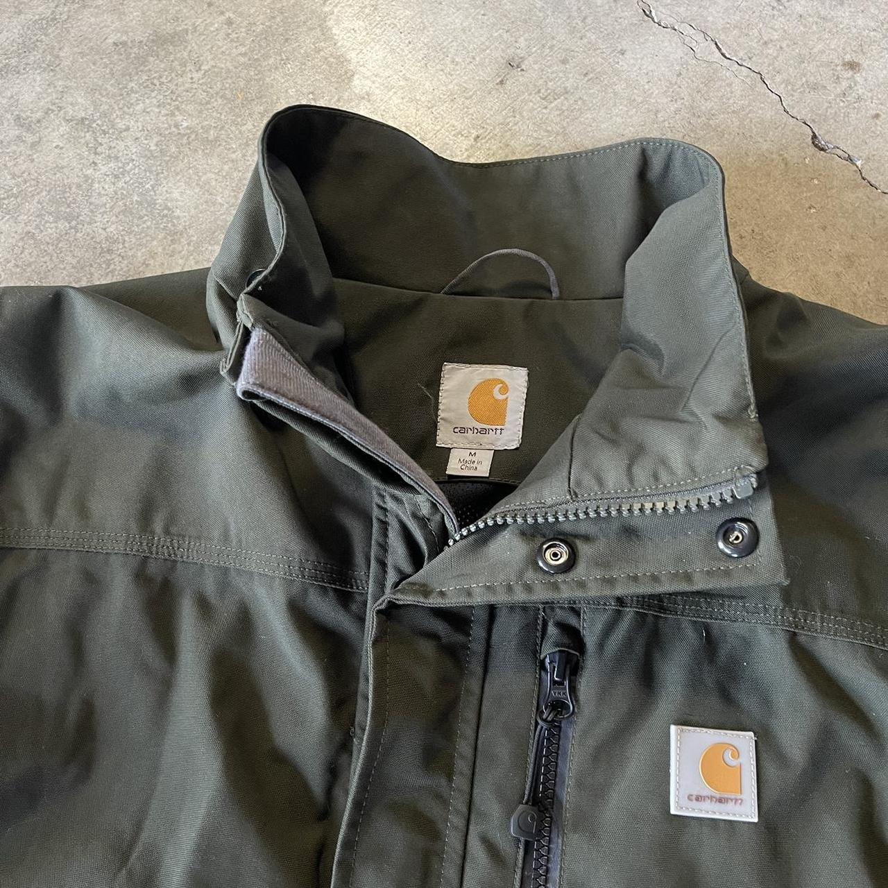 Carhartt green storm defender jacket Size men’s... - Depop