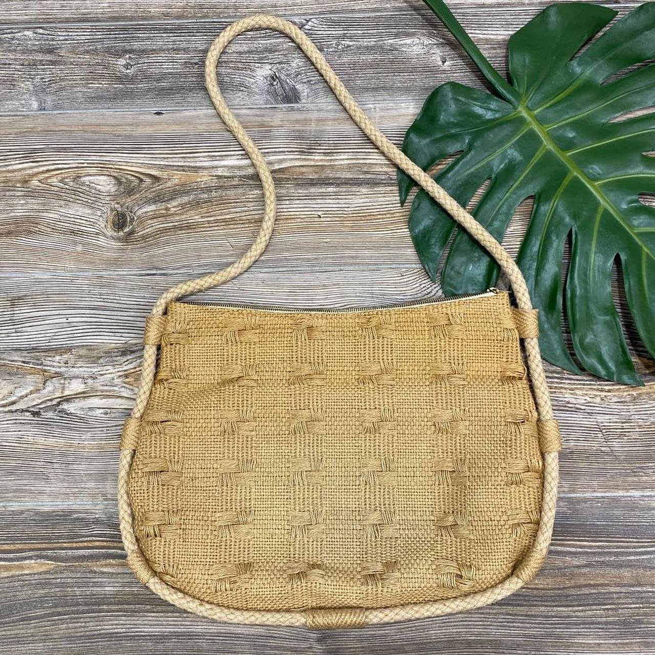 Woven natural rattan bag. Handbag purse. Great for... - Depop