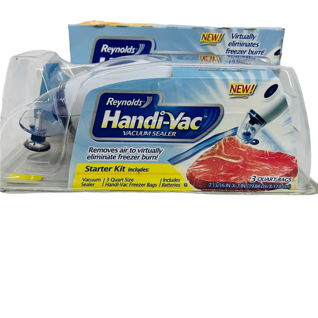 Reynolds Handi-Vac Vacuum Freezer Bags 14 Quart... - Depop