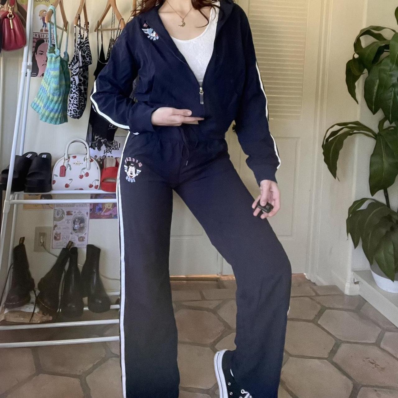 Amazing vintage dark blue Disney Mickey Sport... - Depop