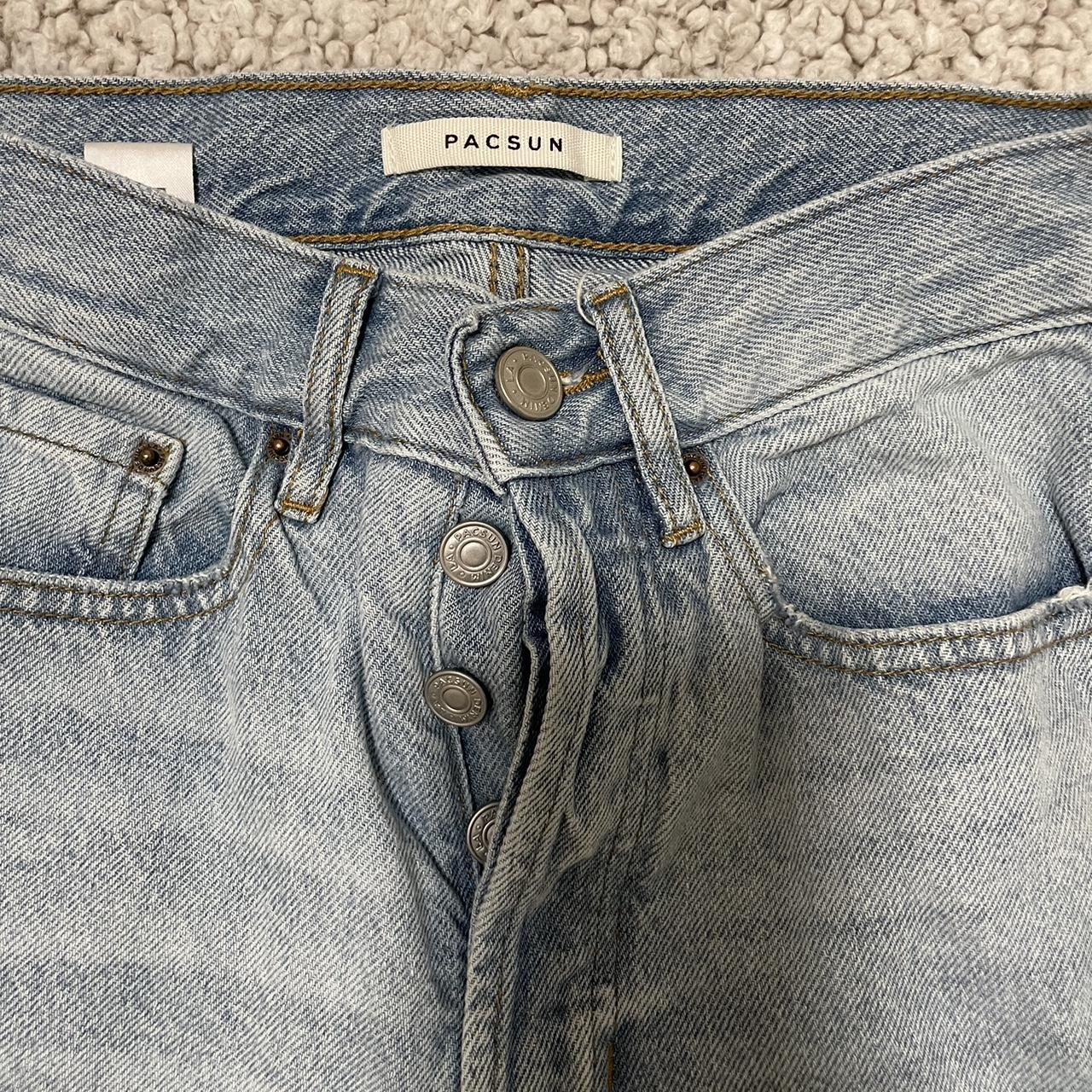 Pacsun Jeans Straight Leg Size 23 Worn a handful of... - Depop