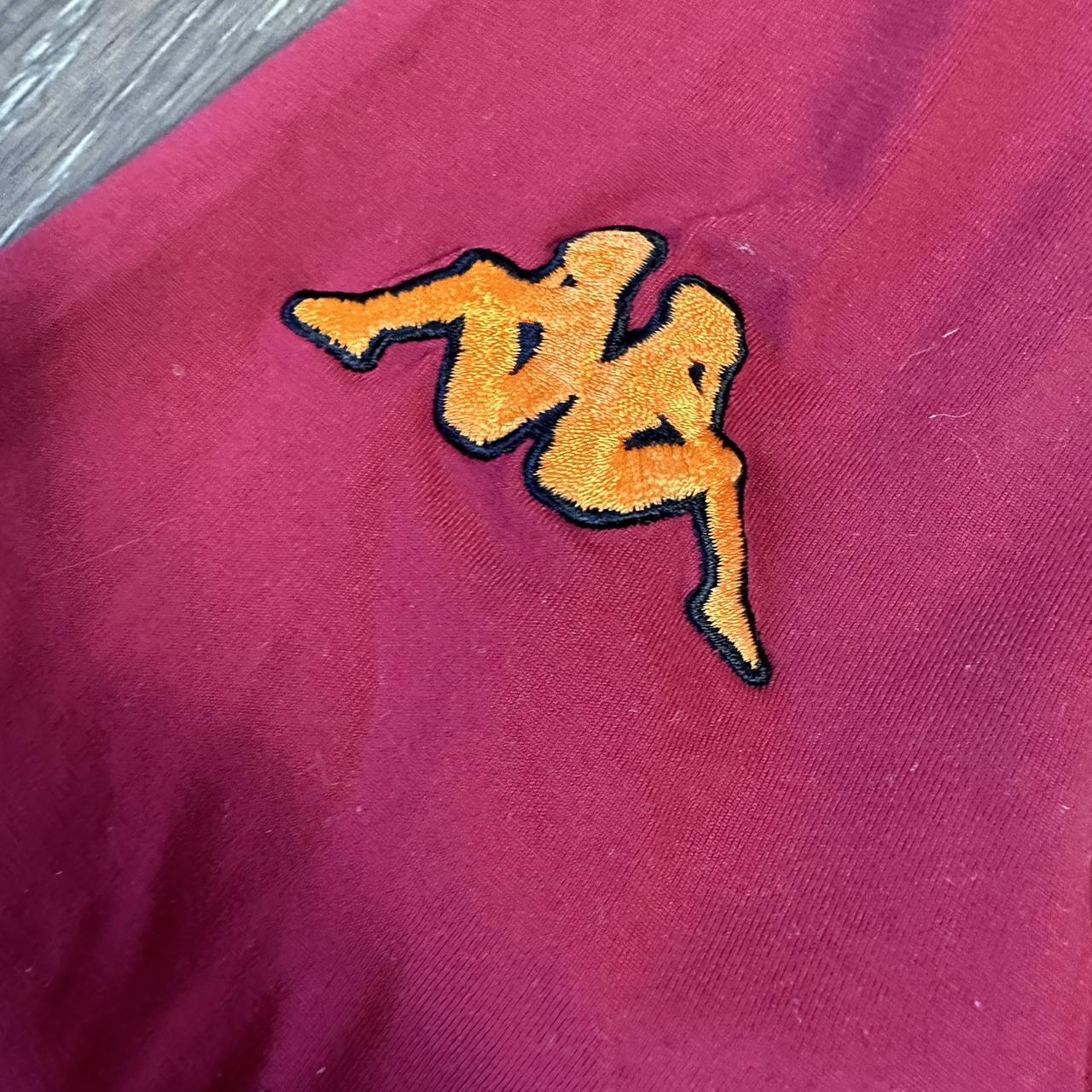 AS Roma Kappa Football Shirt Kit Jersey 2001/2002... - Depop