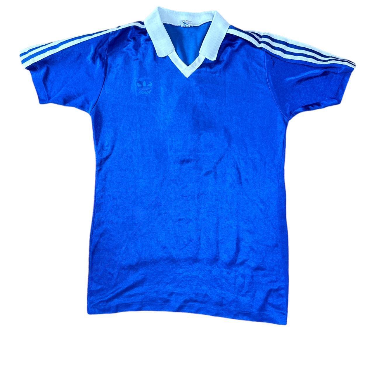 Vintage Adidas Football Shirt Kit Jersey 1980s... - Depop