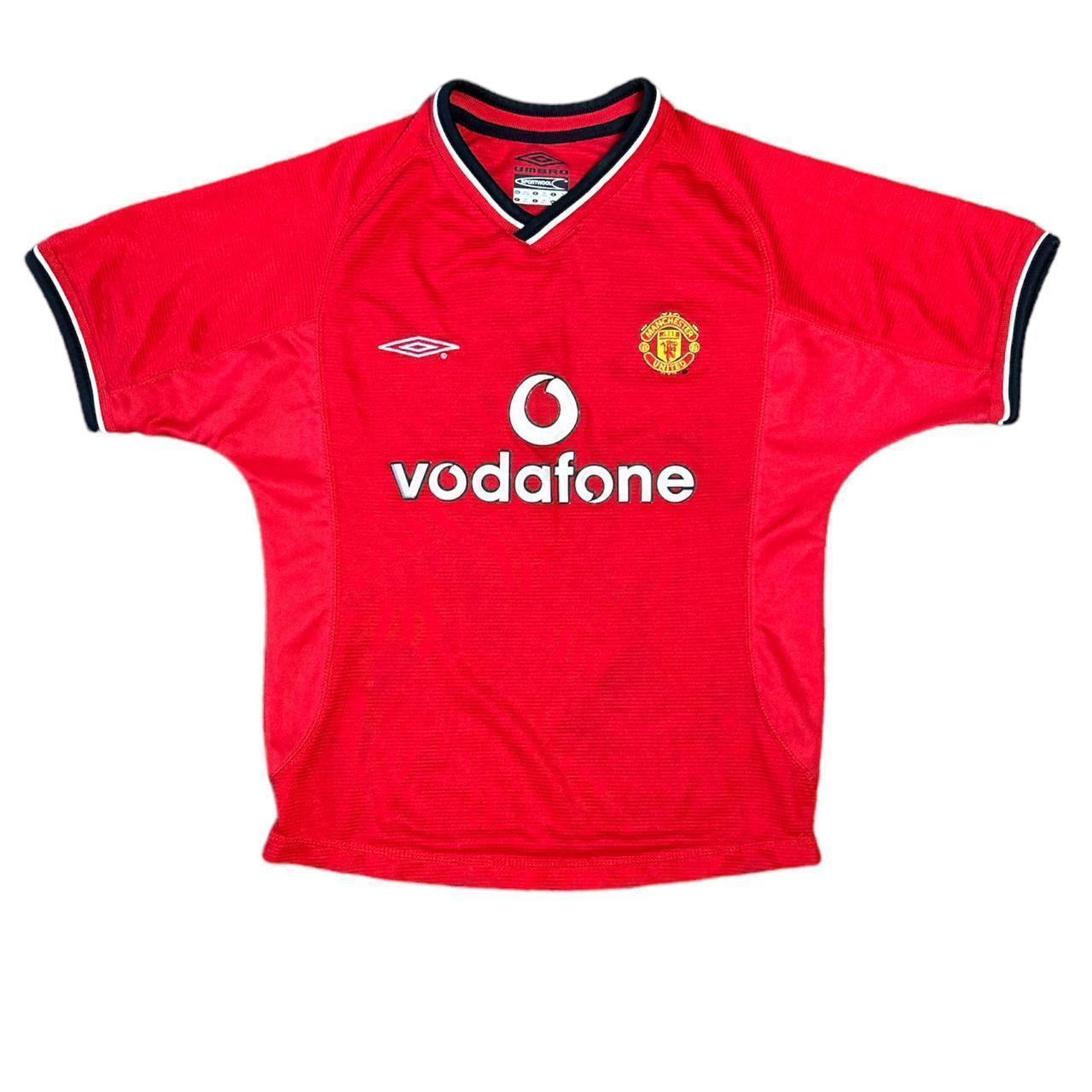 Manchester United Umbro Football Shirt Kit Jersey... - Depop