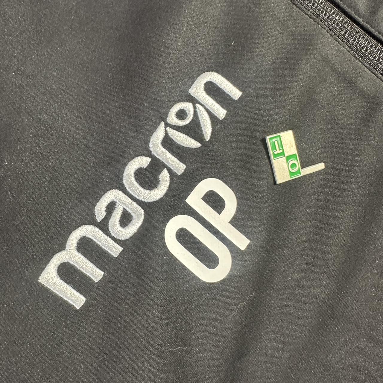 AFC Blackpool Macron Football Track Jacket Training... - Depop