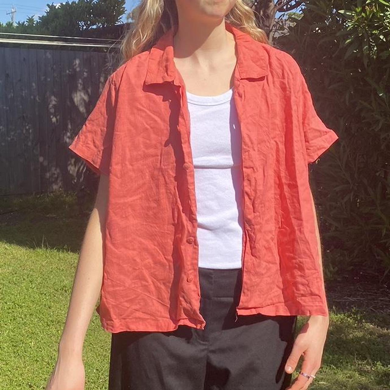Afends red button up!! In great condition just needs... - Depop