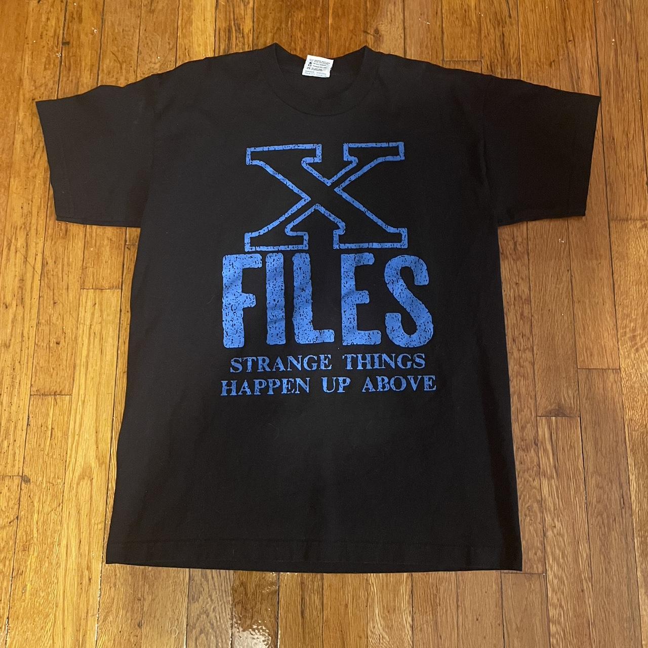 X-Files shirt I made. Large on Bayside. - Depop