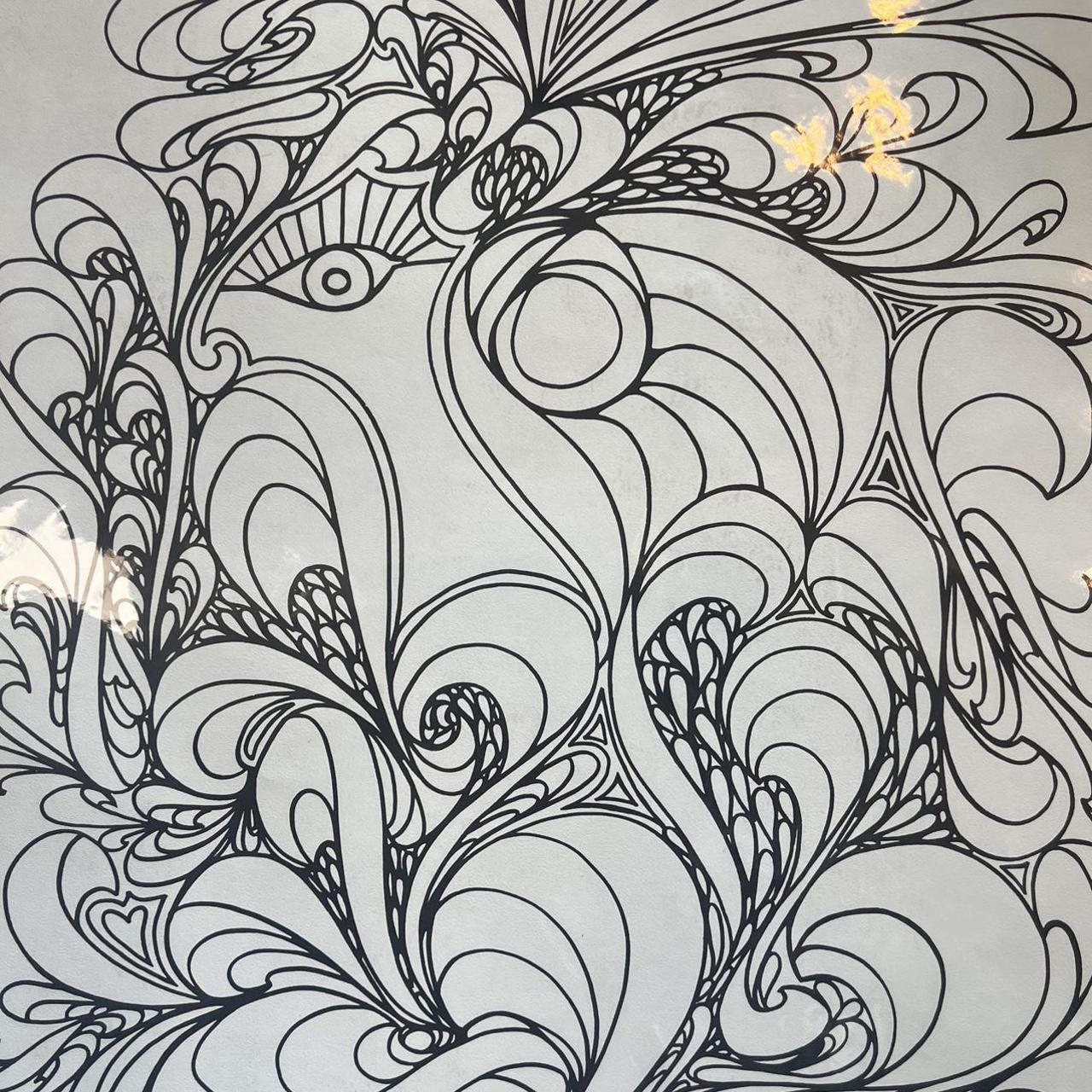 Black and White Print. Design shown in... - Depop