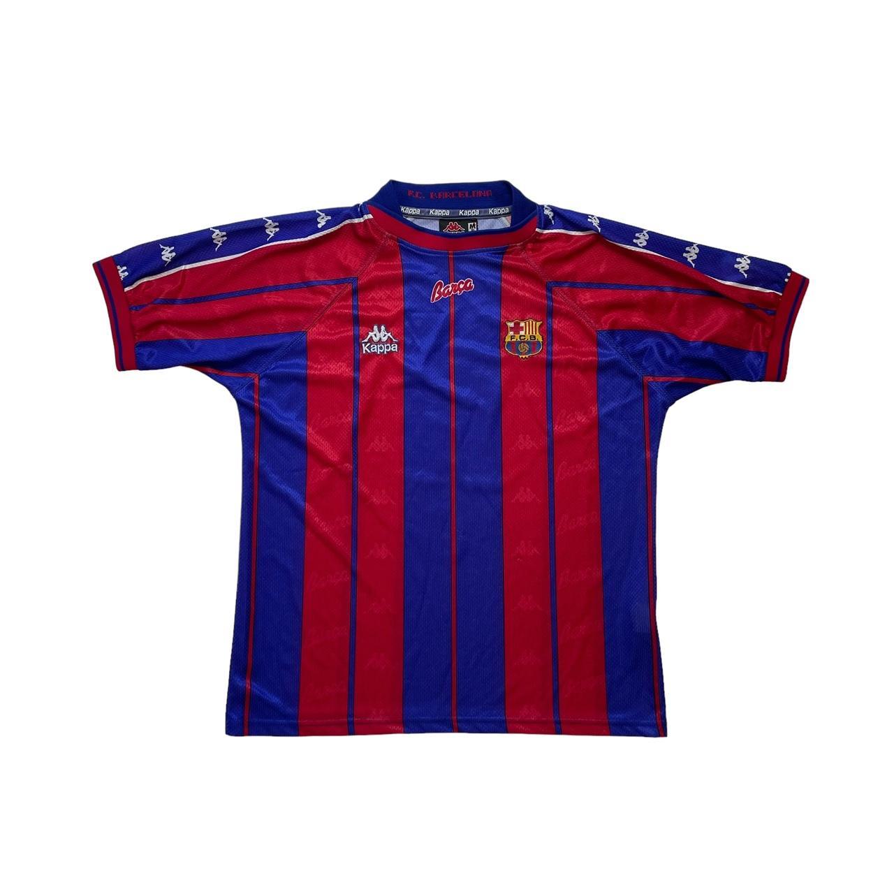 Rare Original 1997/98 Vintage Barcelona Home... - Depop