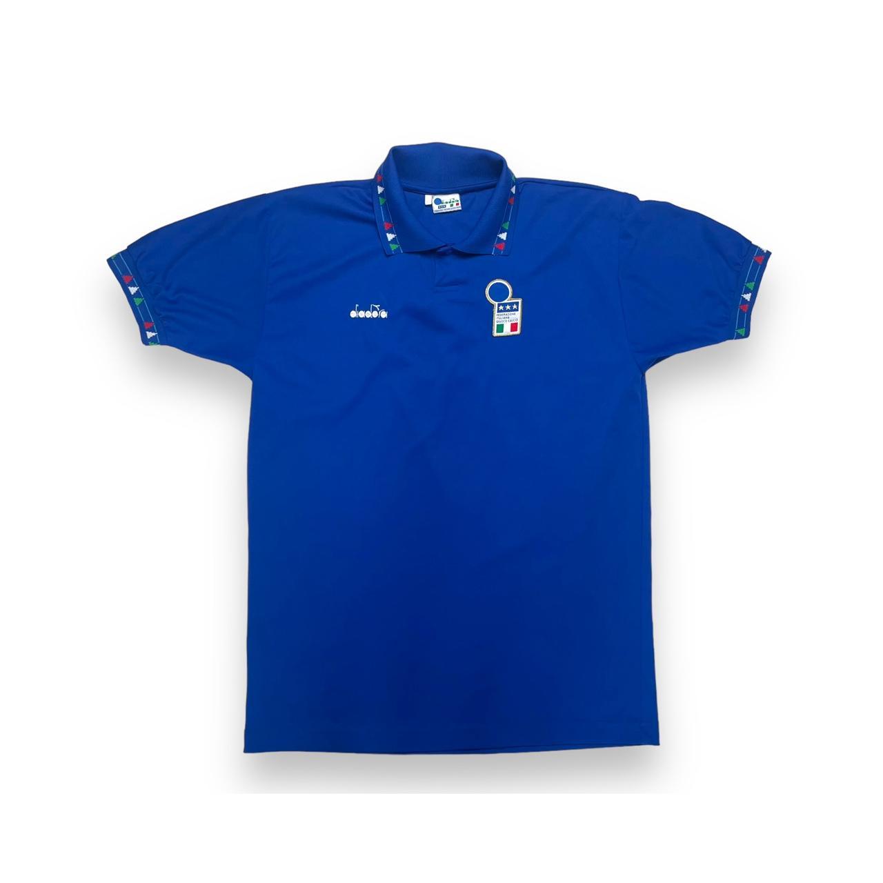 Rare Original 1992/93 Vintage Italy Home Football... - Depop