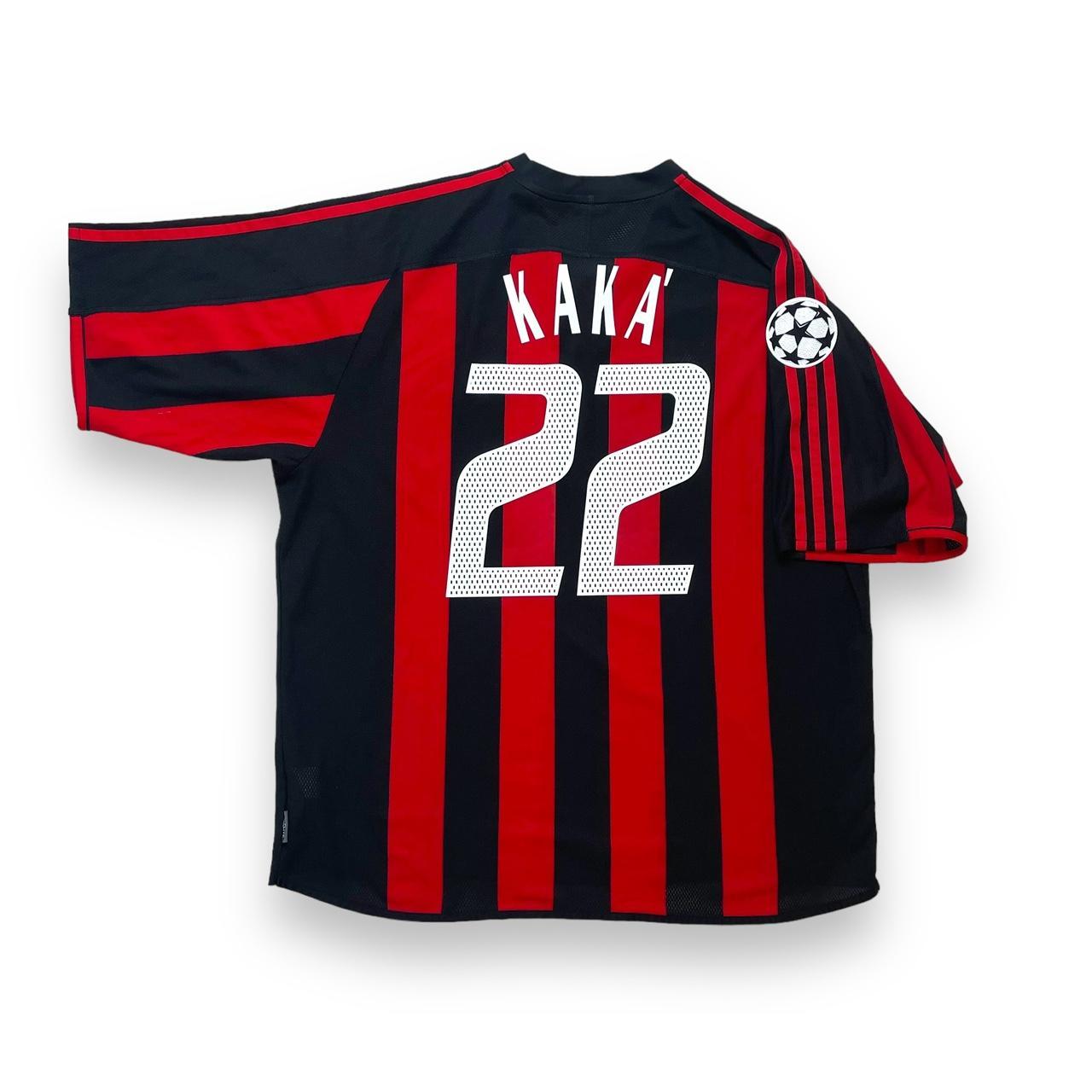 Rare Original 2003/04 Vintage AC Milan Home Football... - Depop