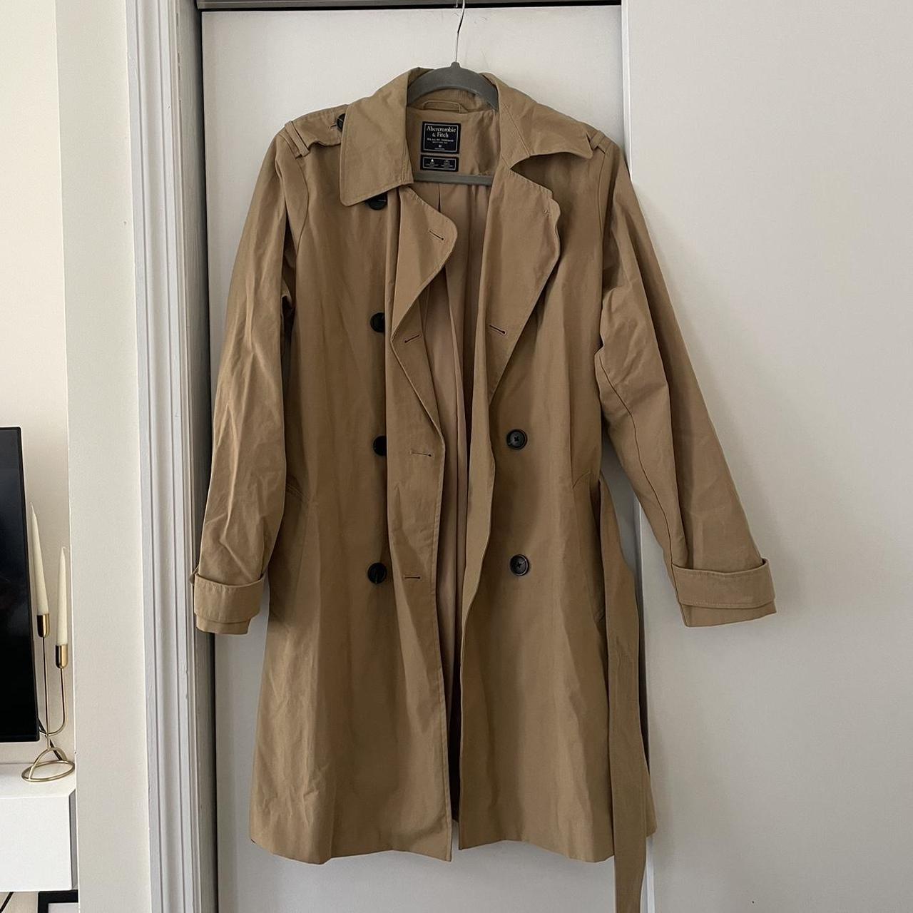 Abercrombie & Fitch Trench Coat | Size M - Depop
