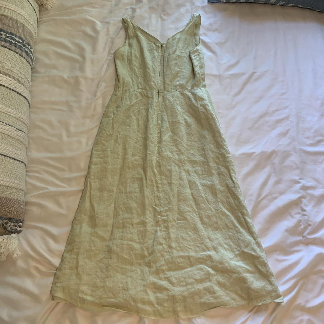 J Crew Womens Green Dress Depop