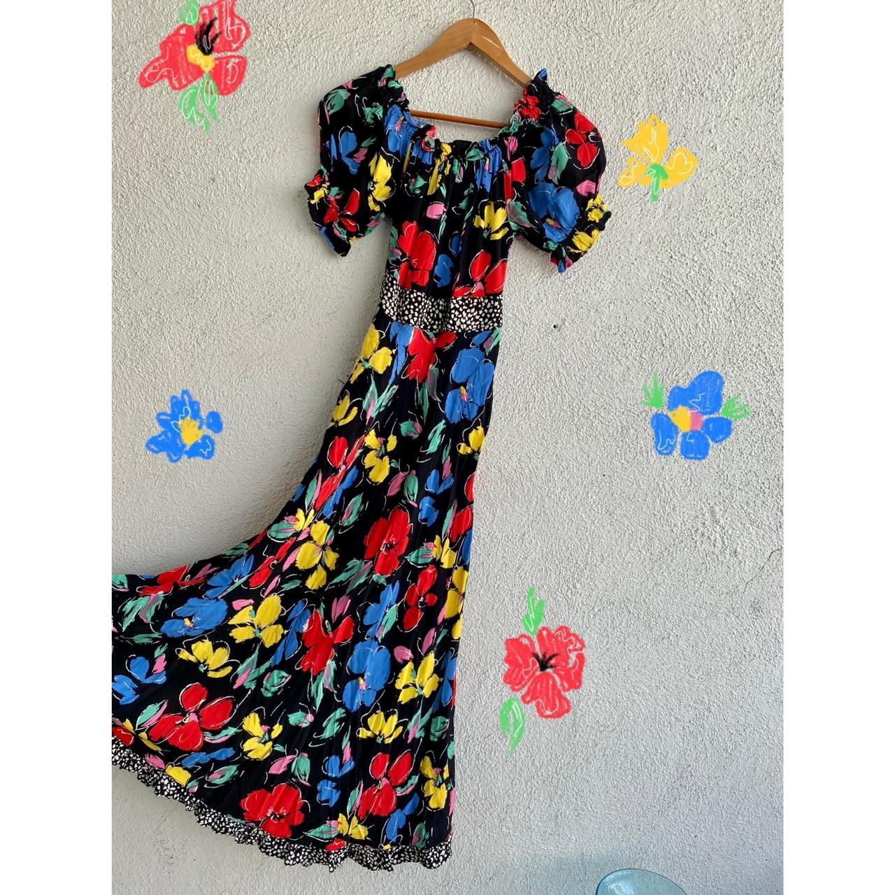 Target x Rixo Black Abstract Floral Off the Shoulder... - Depop Target x Rixo Black Abstract Floral Off the Shoulder... - Depop