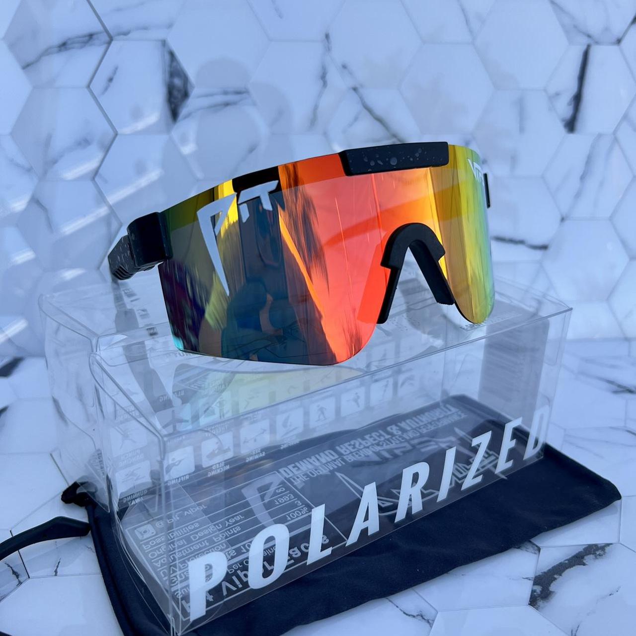 Pit Viper Polarized Sport Sunglasses Ski Snowboard... - Depop