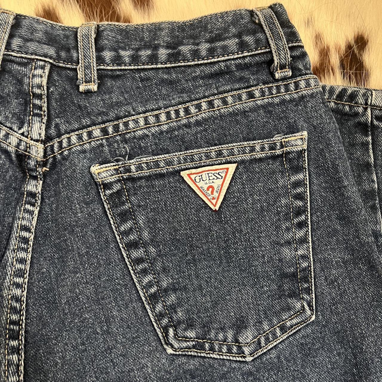 Vintage Guess Made in USA jeans - measurements in... - Depop