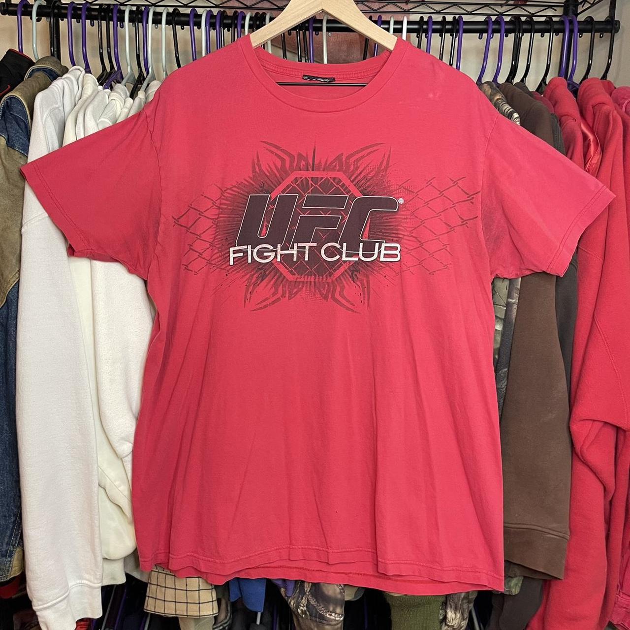 Vintage Y2K UFC Fight Club Affliction Style T Shirt... - Depop