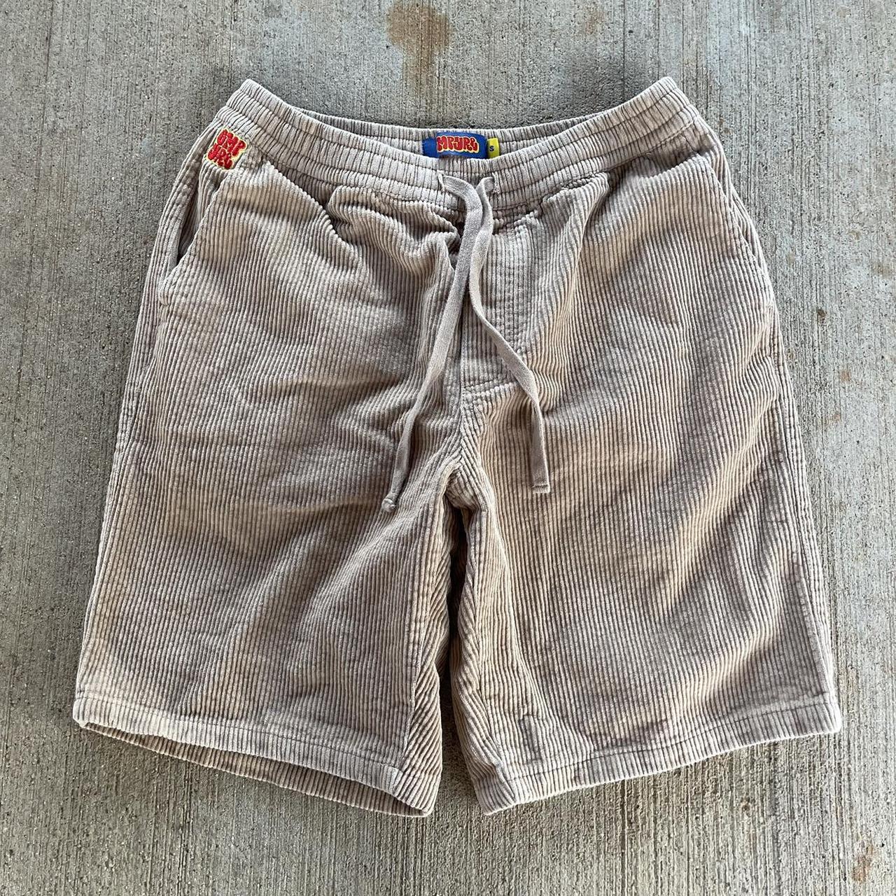 Empyre Skater Corduroy Chord Shorts Tan Beige Men’s... - Depop