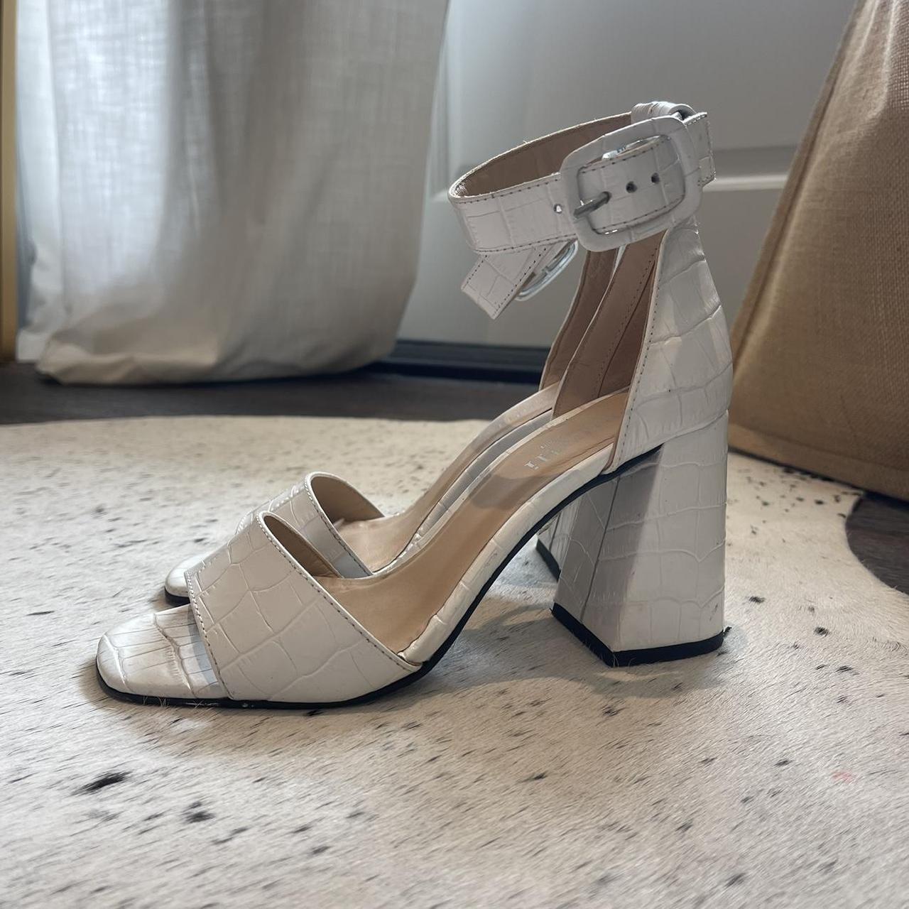 Vintage Minelli 60s Mod Heels Block heel pumps with... - Depop