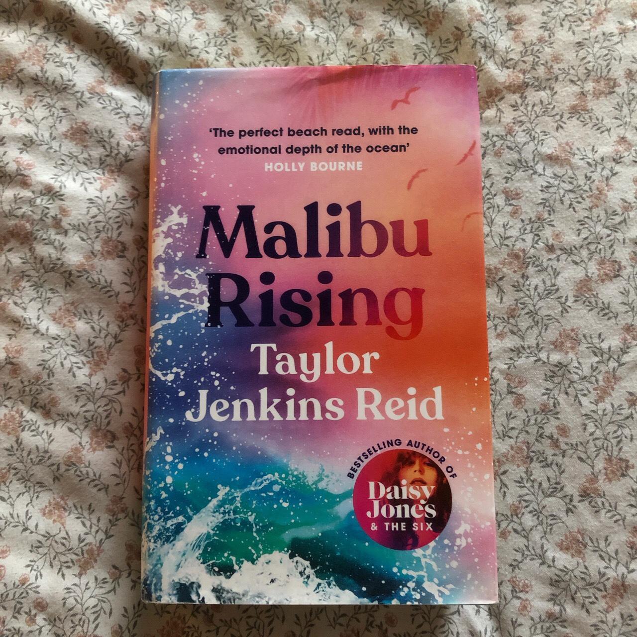 Malibu Rising by Taylor Jenkins Reid hardback book,... - Depop