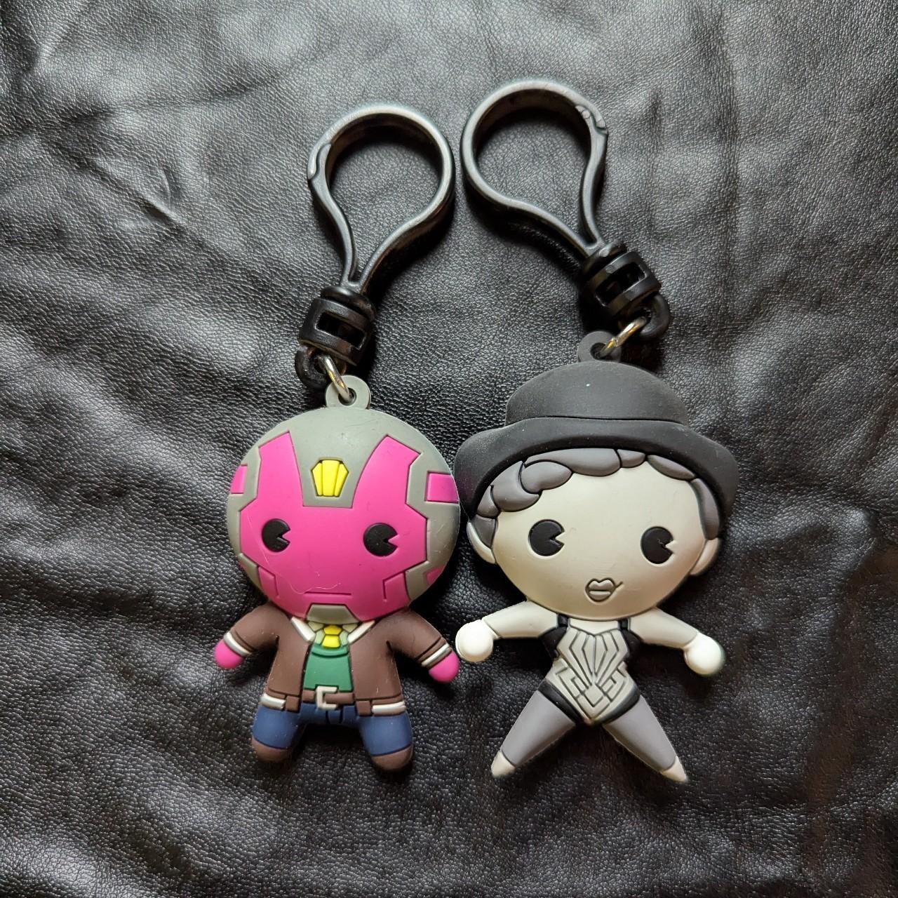 Wanda and Vision 3d figural keychains from a... - Depop