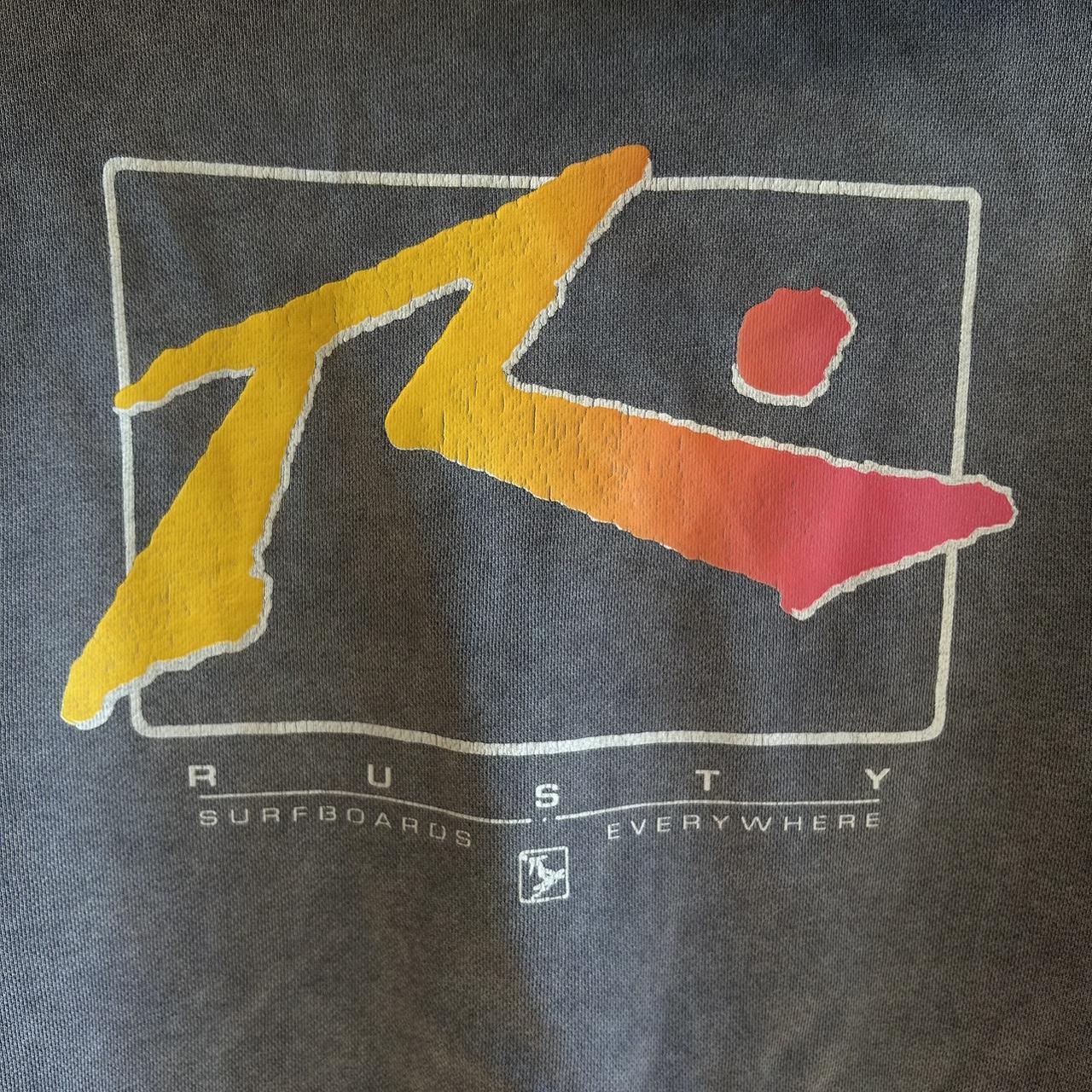 Rusty surf hoody. 🏄‍♂️ Few little age marks but a... - Depop