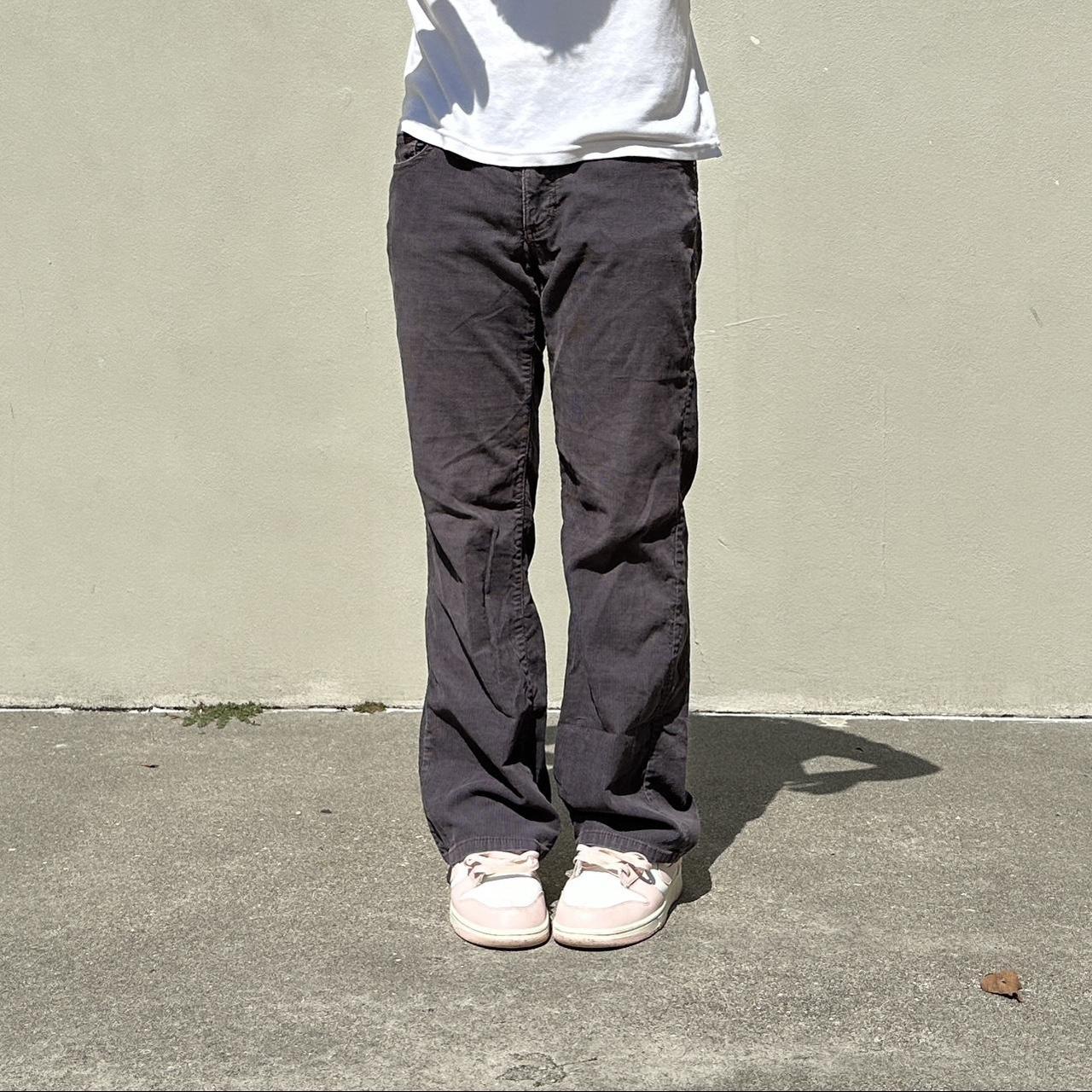 vintage y2k polo ralph lauren corduroy pants size... - Depop