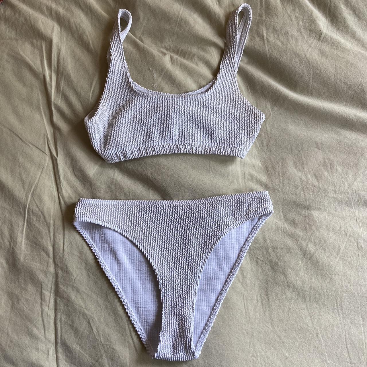 ASOS Women's White Bikinis-and-tankini-sets | Depop