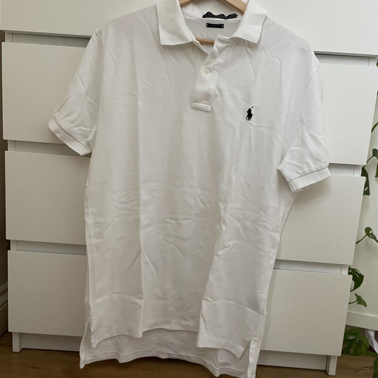 Polo Ralph Lauren Men's White Polo-shirts | Depop