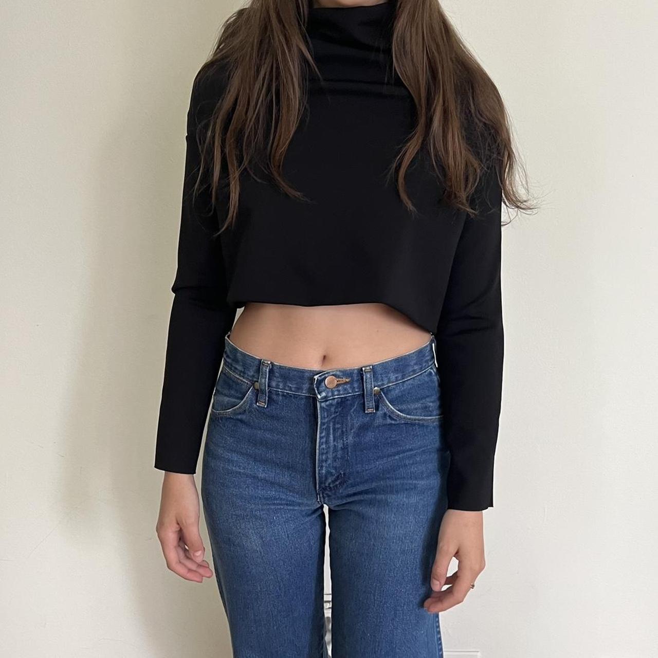 The Row top. Very thick and stretchy flattering... - Depop