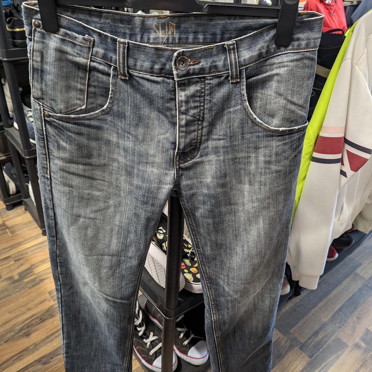 Denim & Co jeans 32" waist X 32" leg great looking... - Depop