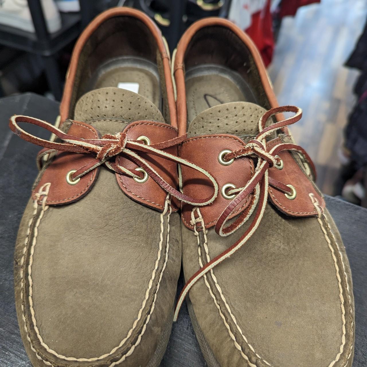 Elevate your shoe game with these stylish Clarks... | Depop