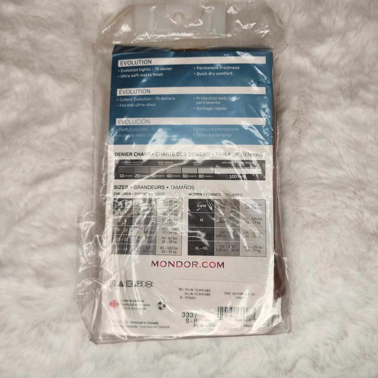 Mondor Evolution Footed Tights Small Adult Suntan... - Depop